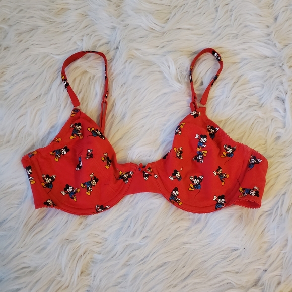 Disney | Intimates & Sleepwear | Vintage Disney Mickey Bra | Poshmark